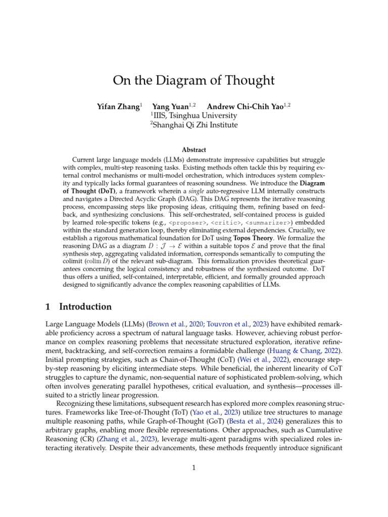 Diagram of Thought (DoT) | PDF | Mathematical Structures | Functions ...