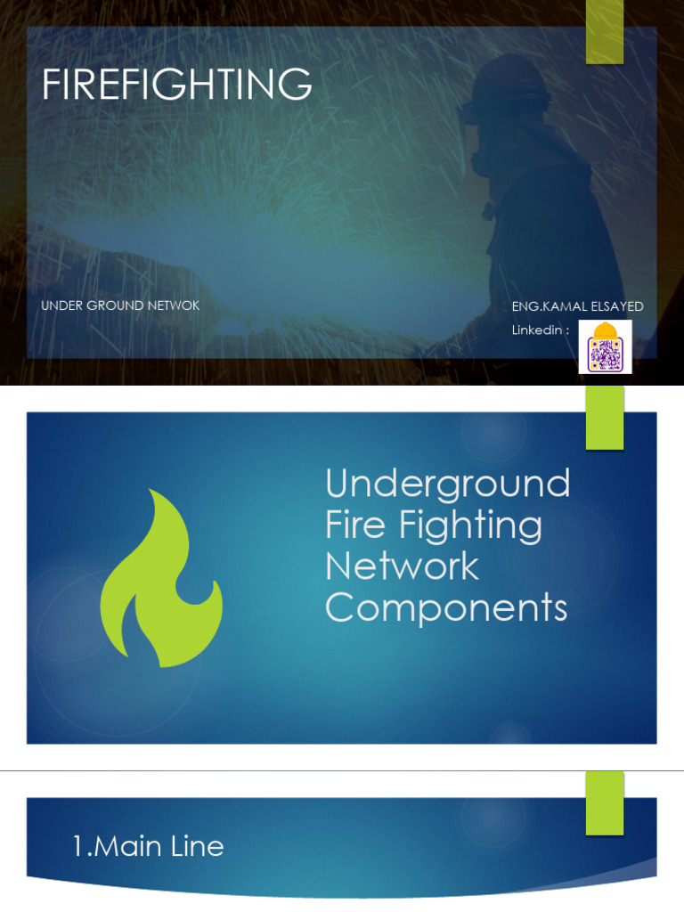 0. Fire Fighting Infrastructure Components | PDF