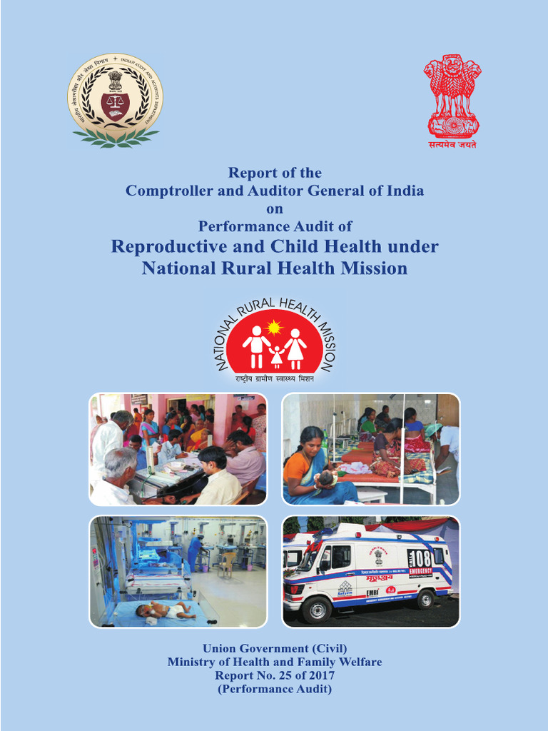 Performance Audit of RCH in NRHM 2017 | PDF | Medicine | Health Care