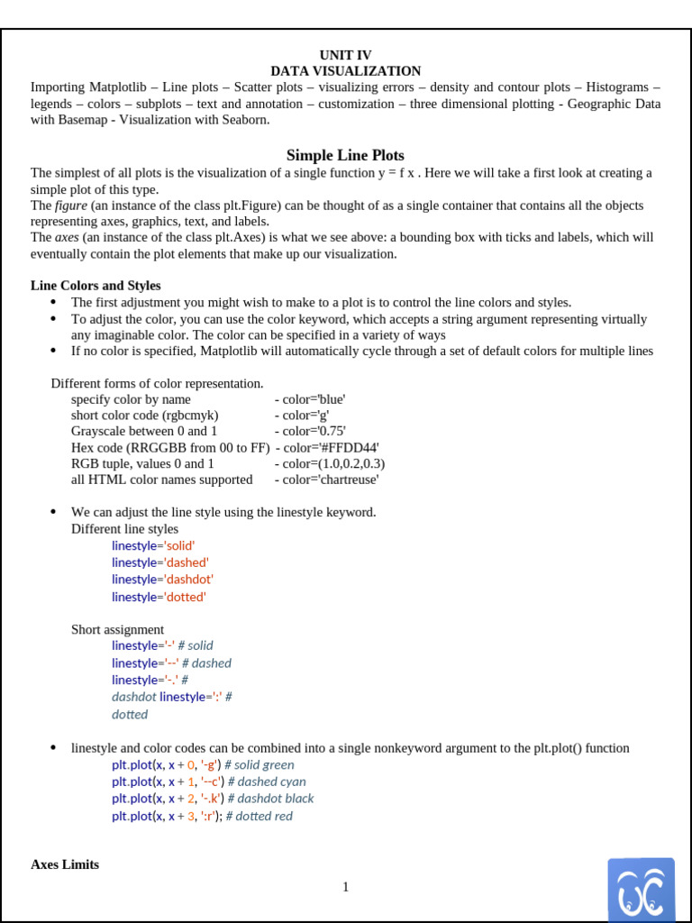 UNIT IV | PDF | Histogram | Latitude
