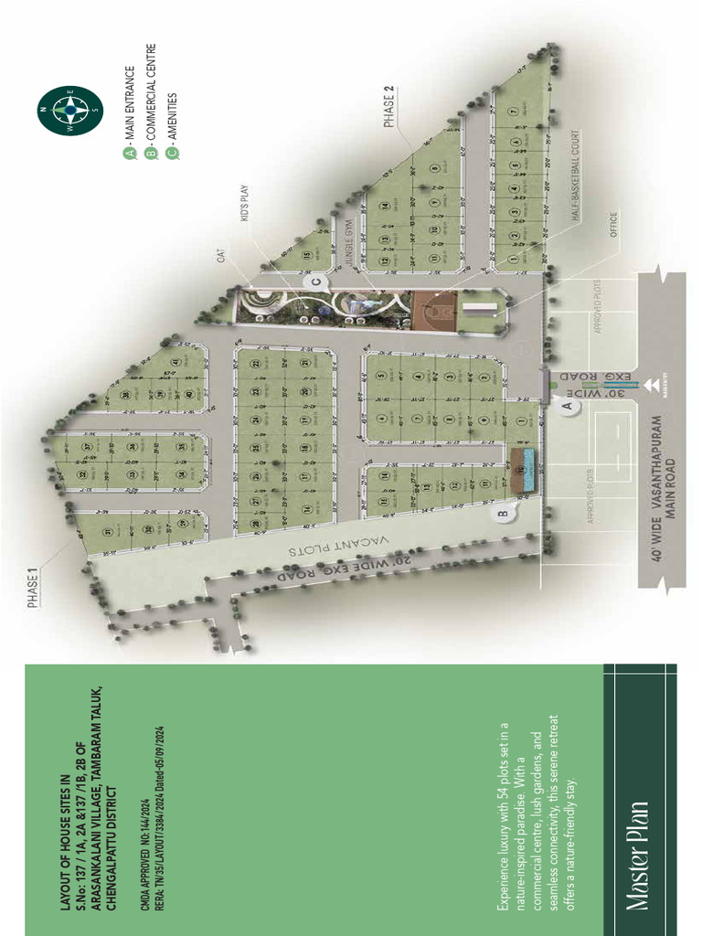 Luxury Nature-Inspired Plots in Tambaram | PDF