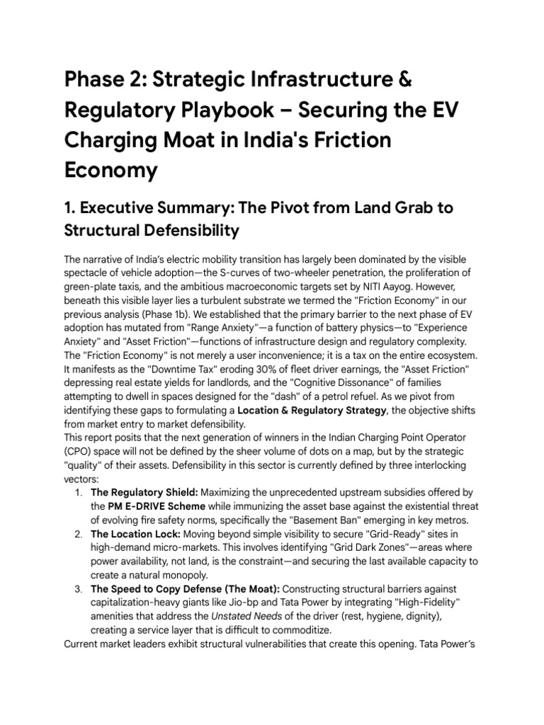 EV Business Strategy_ Location & Regulation - Phase 2 | PDF ...
