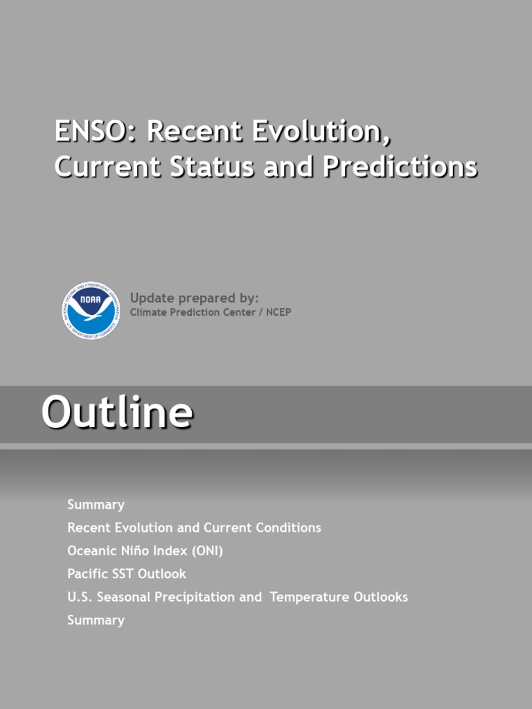 Enso Evolution Status Fcsts Web | PDF | Sea Surface Temperature ...