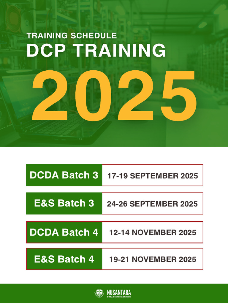 Jadwal Pelaksanaan Training | PDF