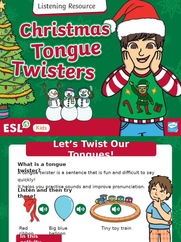 T e 1761062872a Christmas Tongue Twisters Listening Resource Kids A1 A2 ...