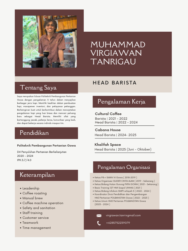 CV Muhammad Virgiawan Tanrigau.pdf | PDF