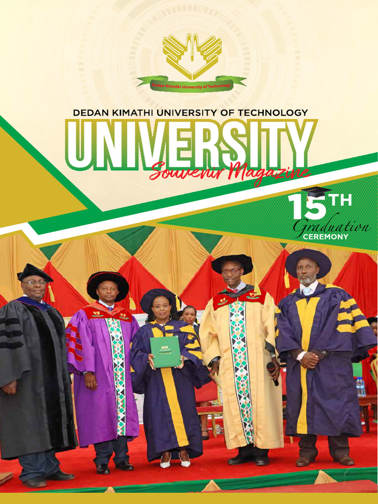 15th DeKUT Graduation Magazine December 2023 | PDF | Entrepreneurship ...