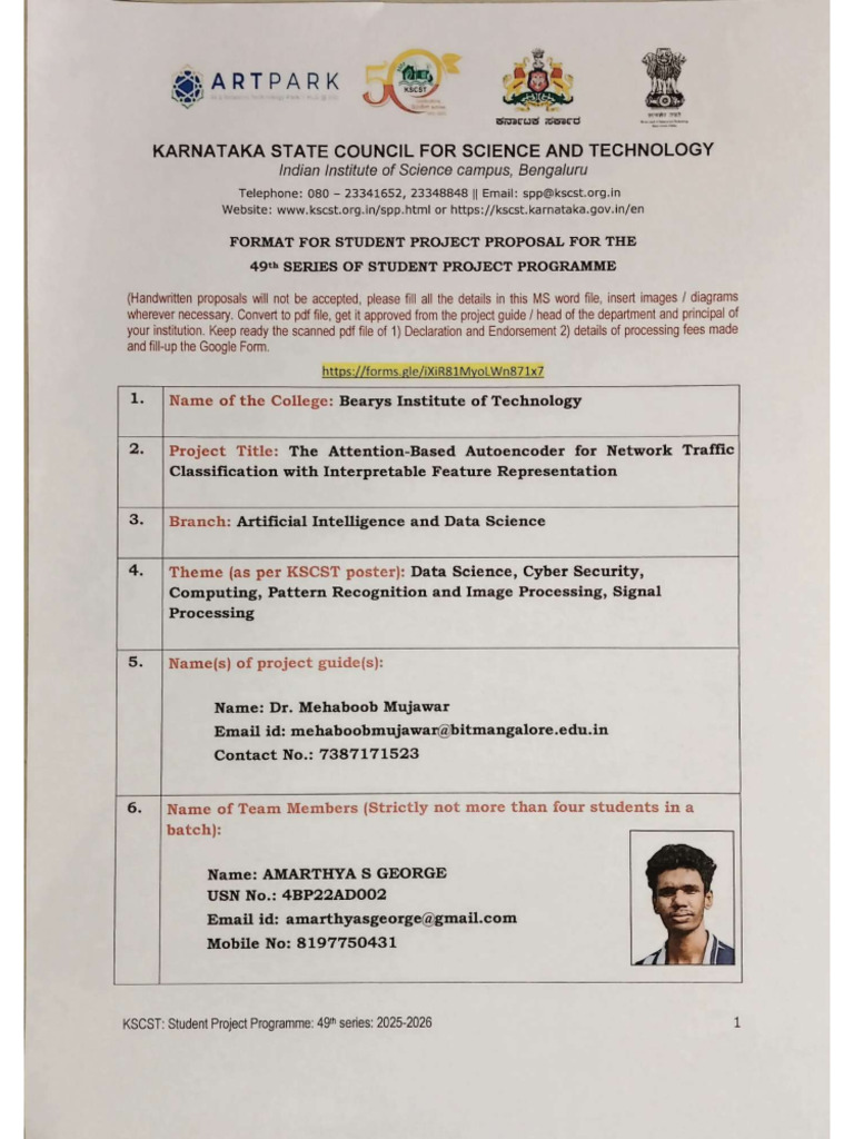 01 The Attention Based Autoencoder For Network Traffic Classification ...