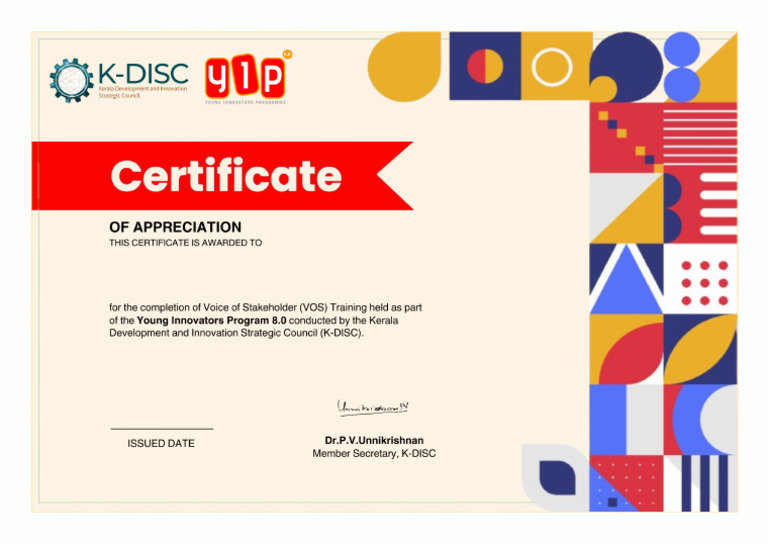 Adhidev M R-Certificate | PDF