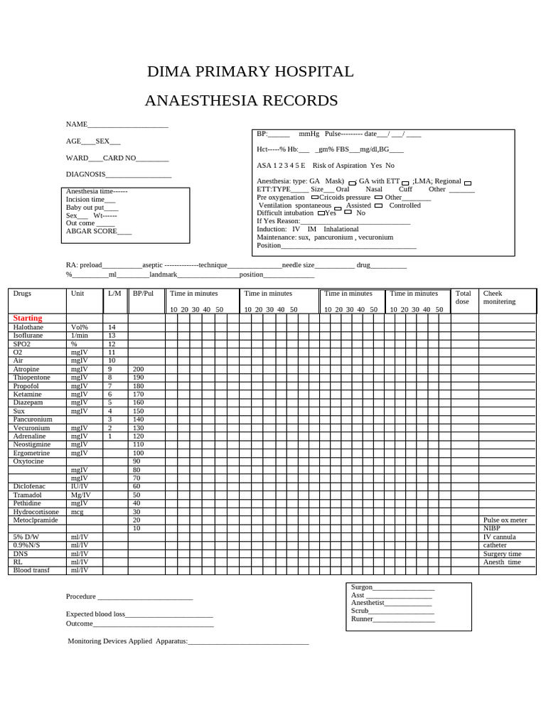 2 Anesthesia 1 | PDF | Anesthesia | Medical Specialties