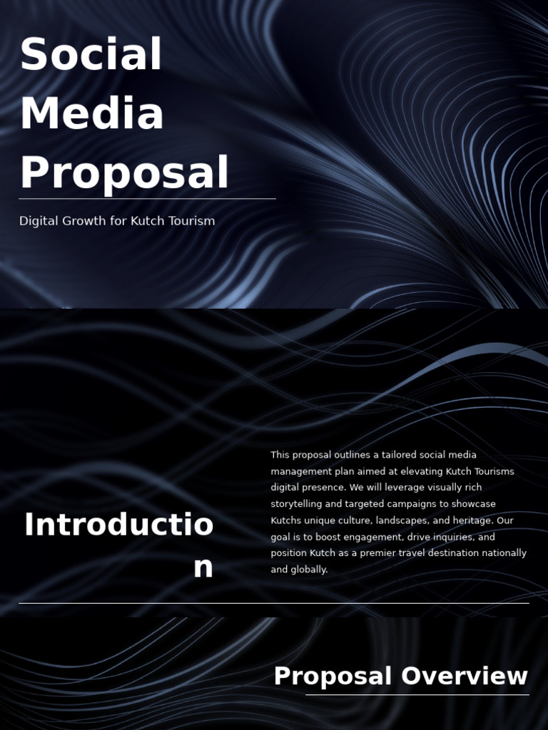 Social Media Proposal | PDF | Social Media | Popular Culture & Media ...