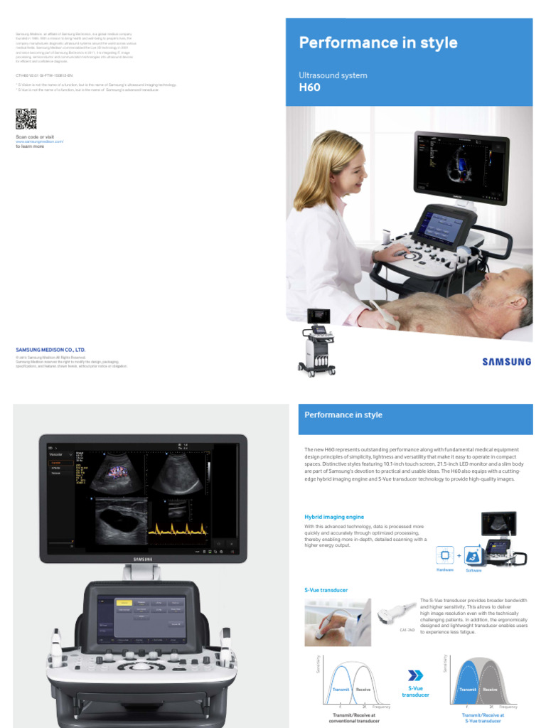 H60 V2.01 GI - Resize - 150817 | PDF | Medical Ultrasound | Medical Imaging