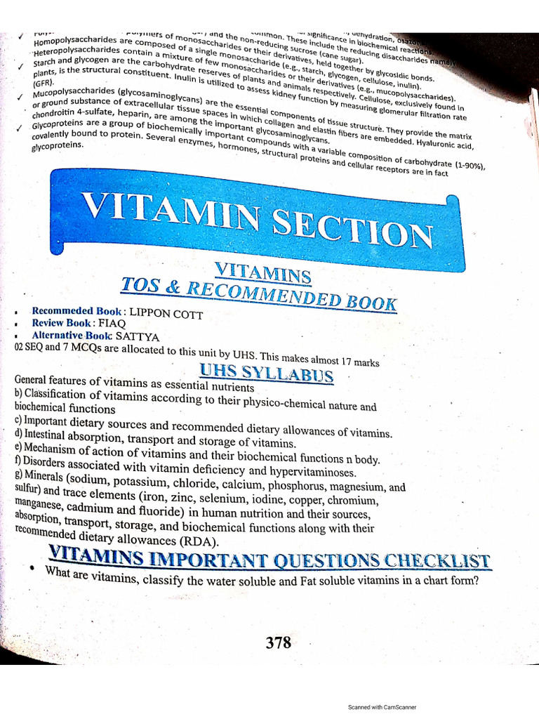 Vitamins | PDF