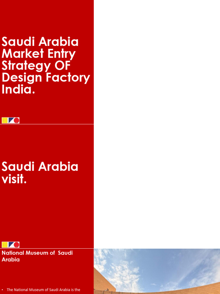 Saudi Arabia Market Entry Strategy for DFI | PDF | Riyadh | Saudi Arabia