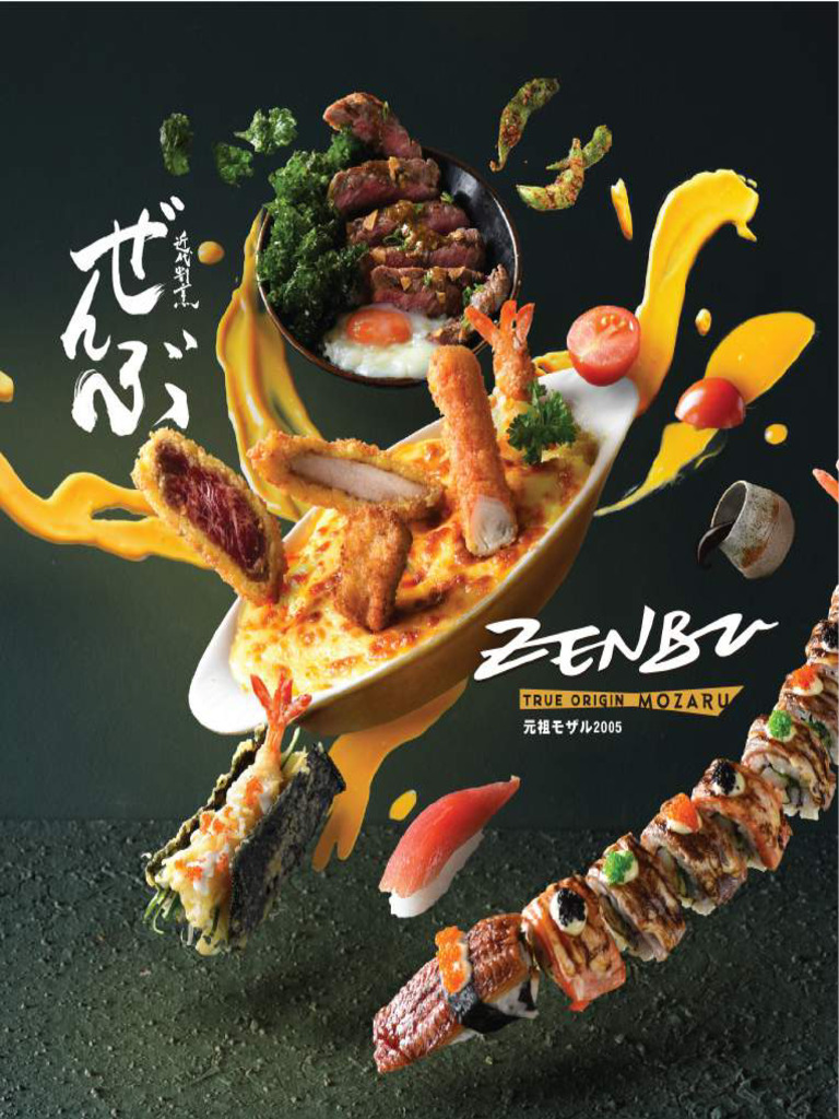 MENU ZENBU 2024 - Compressed | PDF