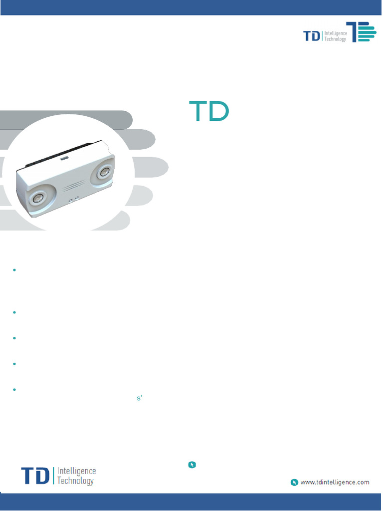 TD-2000 G2 3D Intelligent Sensor Data Sheet V202204 | PDF | Ethernet ...