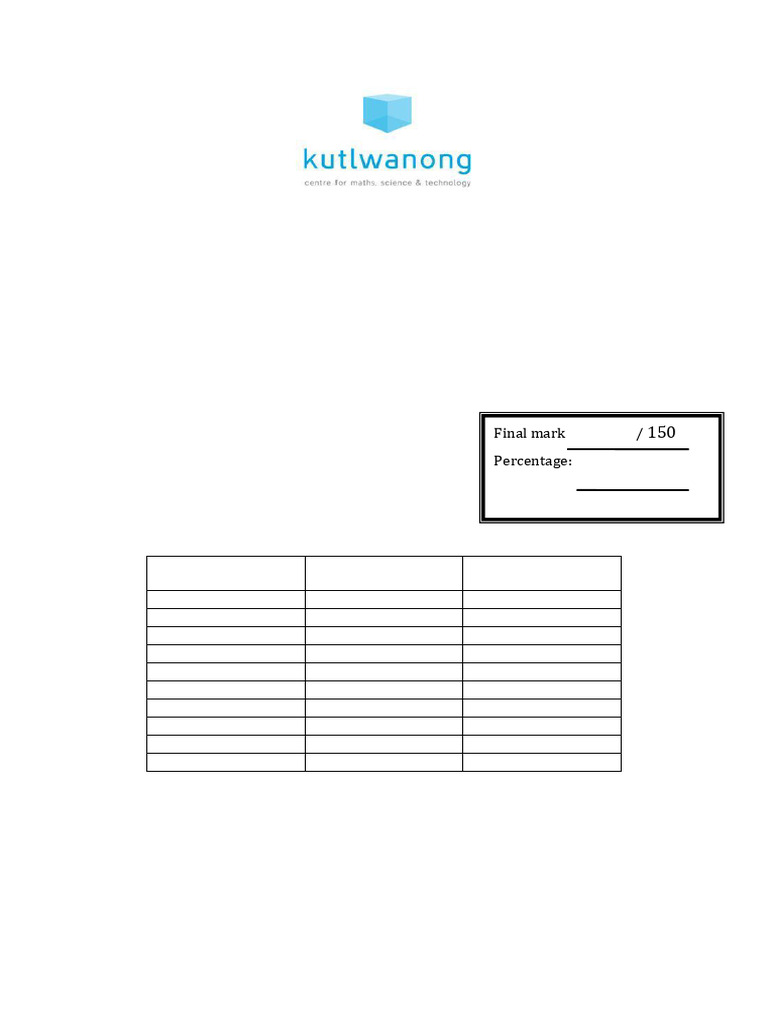 Grade 11 Mathematics Assessment 2 (13 April 2025) - 251218 - 210819 ...