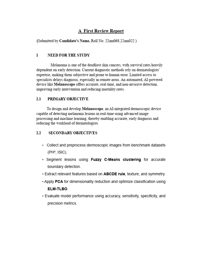 1st review report | PDF | Applied Mathematics | Information Science