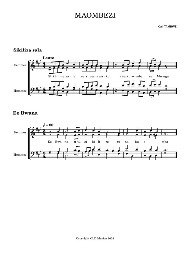 Maombezi | PDF