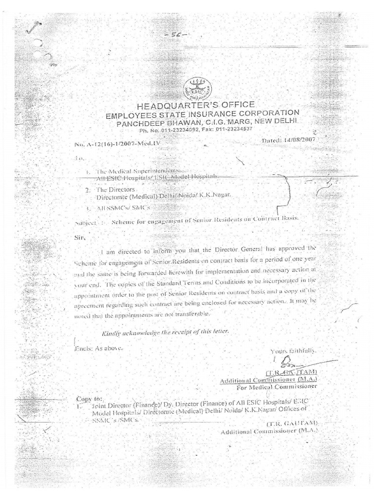 Esic HQ 14.08.2007 | PDF