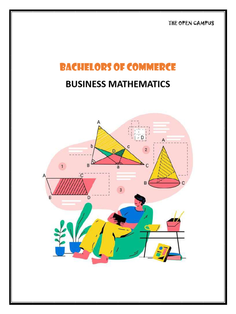 Business Mathematics - Most Important Questions | PDF | Matrix ...
