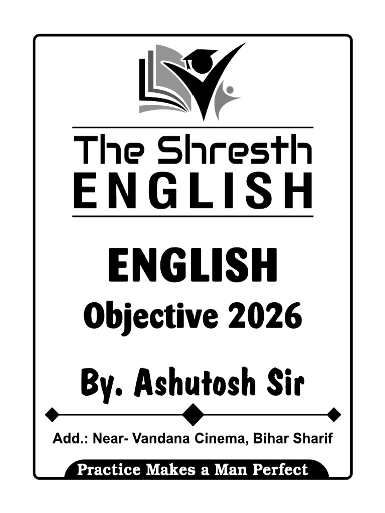 English Objective (Part-1) | PDF
