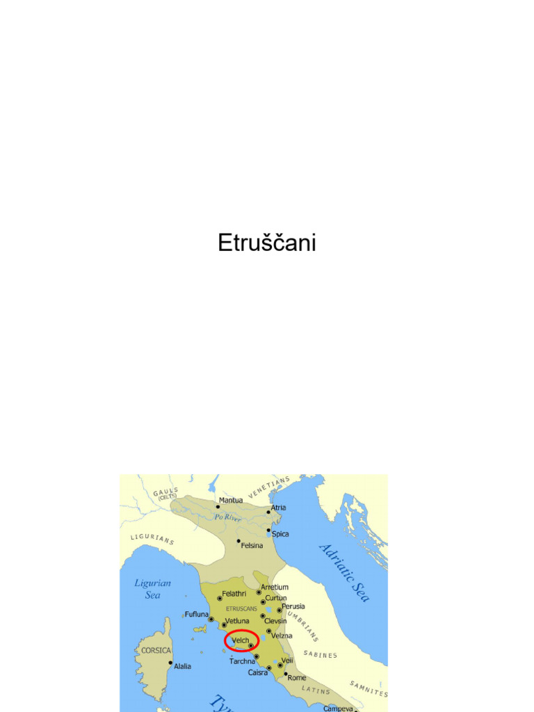 Od Rima Do Italije - Etruscanski Gradovi 2 | PDF