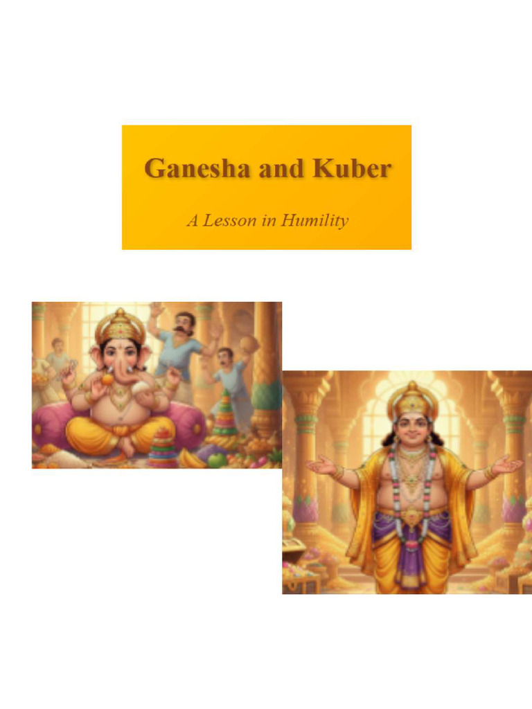Story Ganesh Kuber | PDF