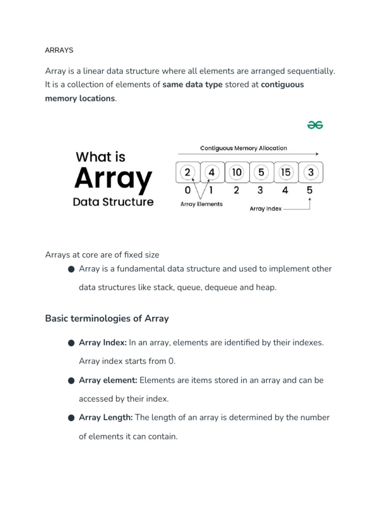 Arrays in Sparks | PDF | Computer Programming | Computing