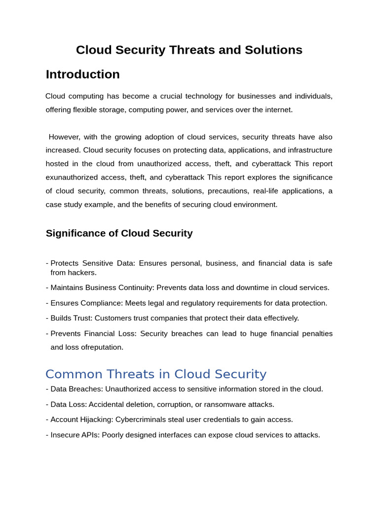 Clc | PDF | Cloud Computing | Security