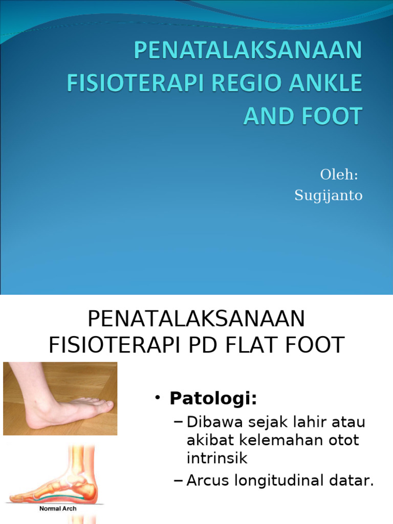 Penatalaksanaan Fisioterapi Kaki | PDF