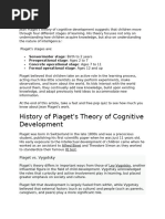 Piaget's Stages of Cognitive Development | PDF | Behavioural Sciences ...