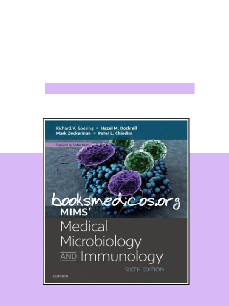 (Ebook) Mims' Medical Microbiology and Immunology by Richard V. Goering ...