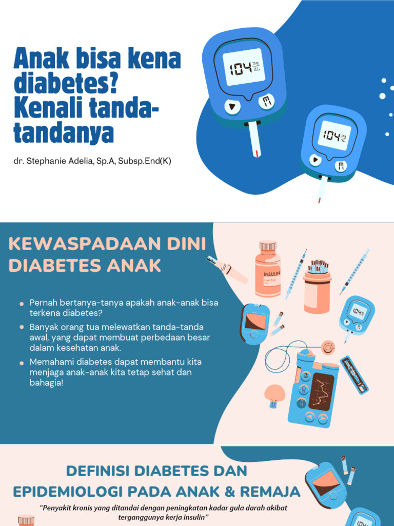 Anak Bisa Kena Diabetes_kenali Tanda-tandanya | PDF