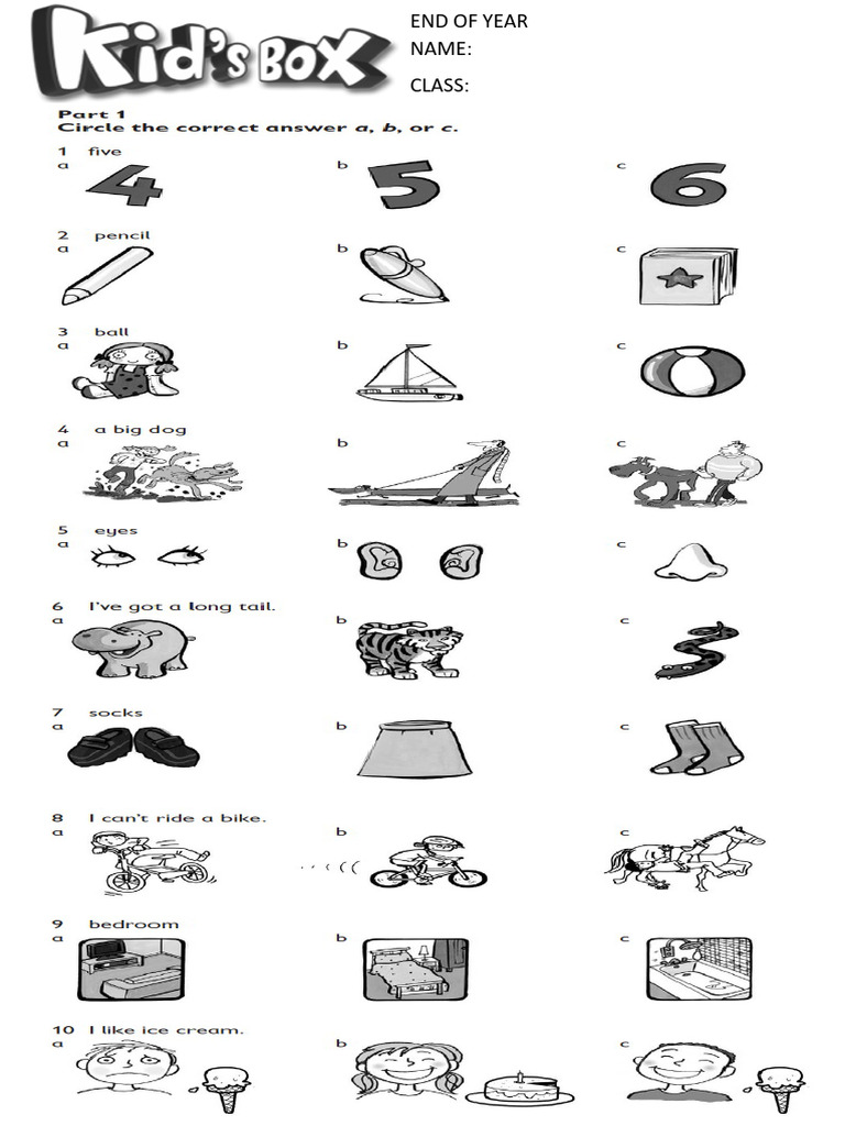 Placement Test KB | PDF