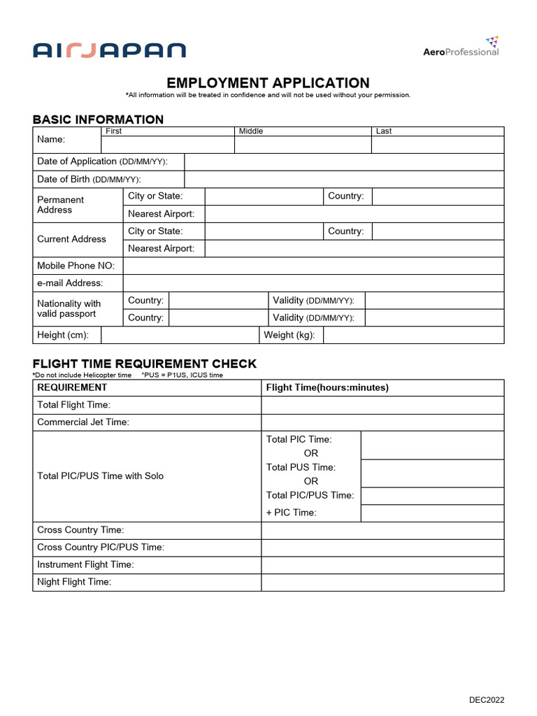 Fillable App Form(AEP) (1)(2) | PDF | Aviation | Aeronautics