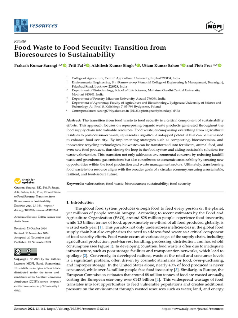 Resources 13 00164 | PDF | Waste | Sustainability