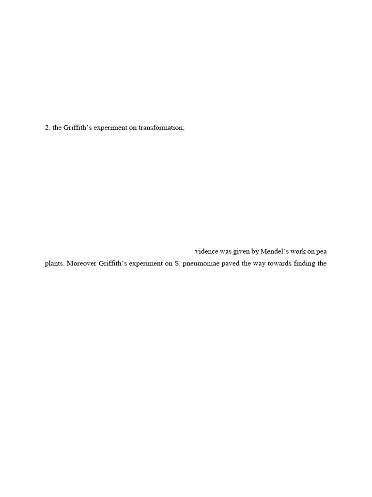 Notes Genetic Material | PDF | Dna | Genetics