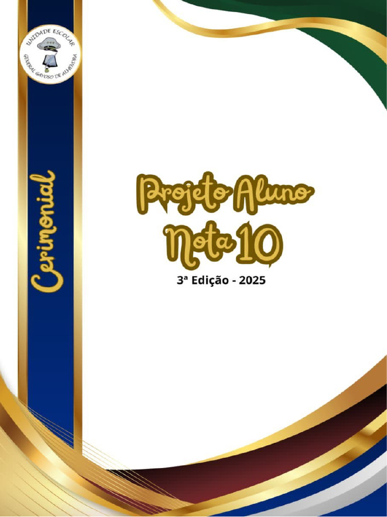 Cerimônia Aluno Nota 10 2025 | PDF | Família | Escolas