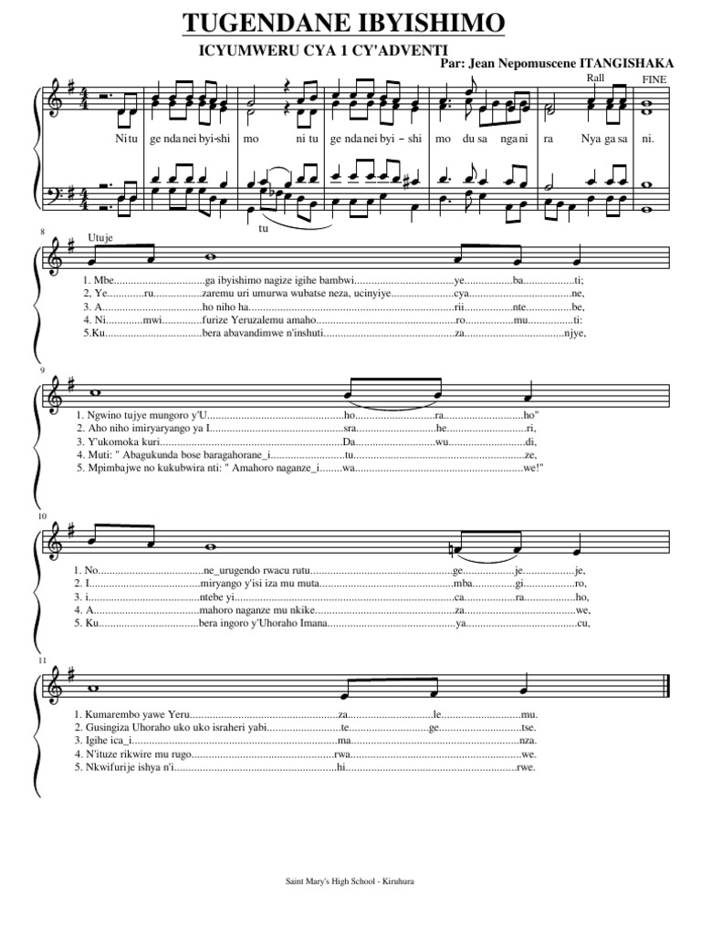 TUGENDANE_IBYISHIMO-1 | PDF