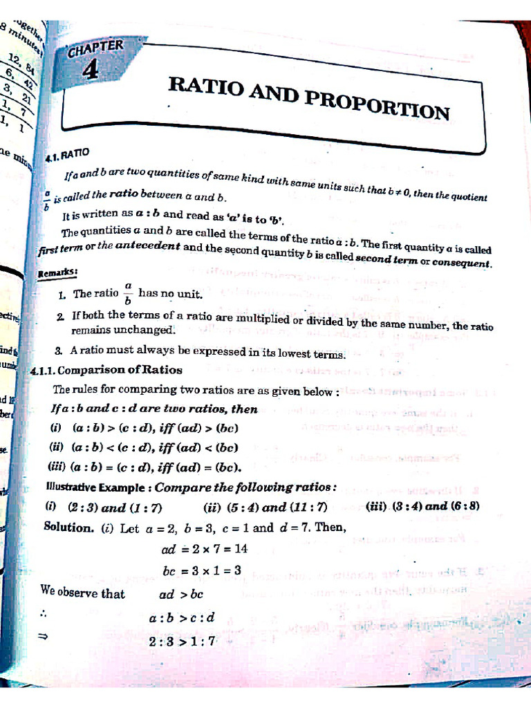 Ratio 4.1 and 2 | PDF