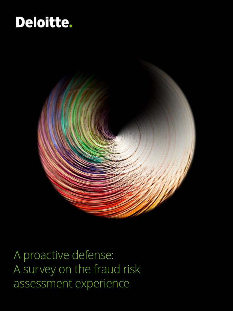 Us Advisory Deloitte Fraud Risk Assessment | PDF | Internal Control | Risk