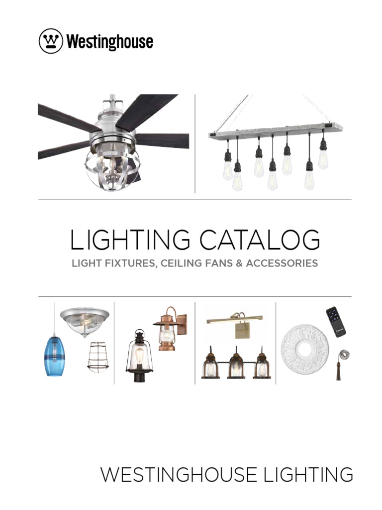 Westinghouse Lighting Catalog 2023 | PDF | Lighting | Light