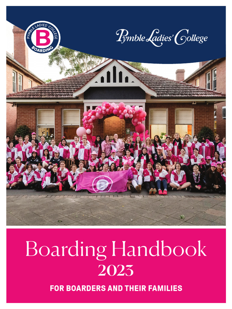 Boarding_Student%20Handbook_2023_1v7 | PDF | Leadership | Well Being