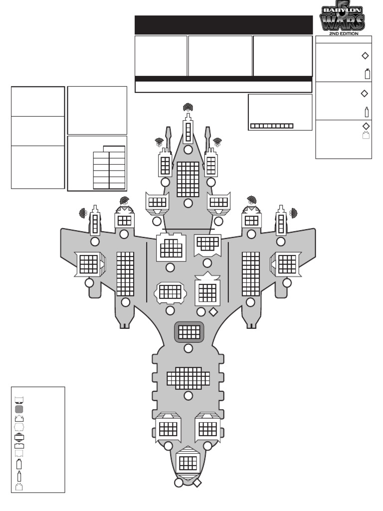 Drazi Shrieking Peregrine Jump Ship | PDF | Ships | Warships