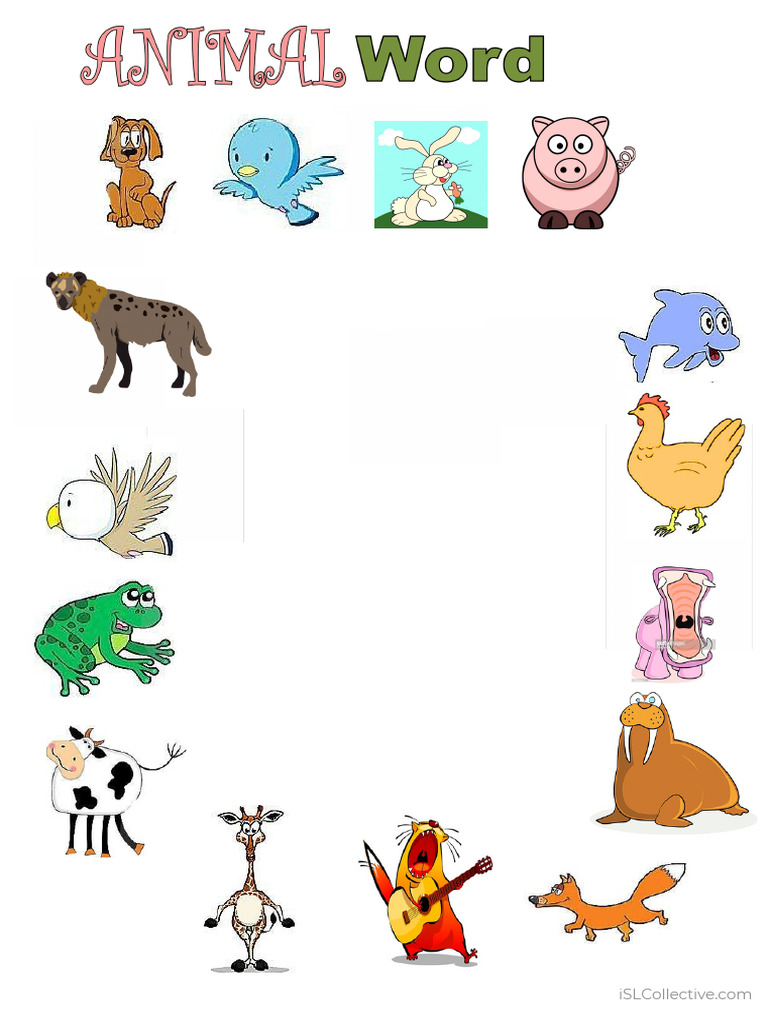 Animals Sounds PDF | PDF
