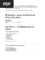 Form 1 Maths Paper 1 Exam 2025 | PDF | Length | Mathematics