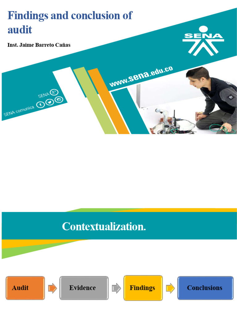 Findings and conclusion of the audit | PDF | Audit | Regulatory Compliance