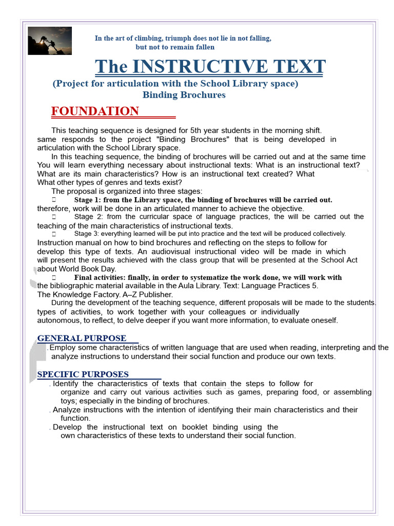 The Instructional Text OK | PDF | Verb | Grammatical Conjugation