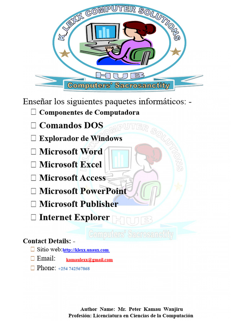 Paquetes de Computadora | PDF | Almacenamiento de datos de la ...